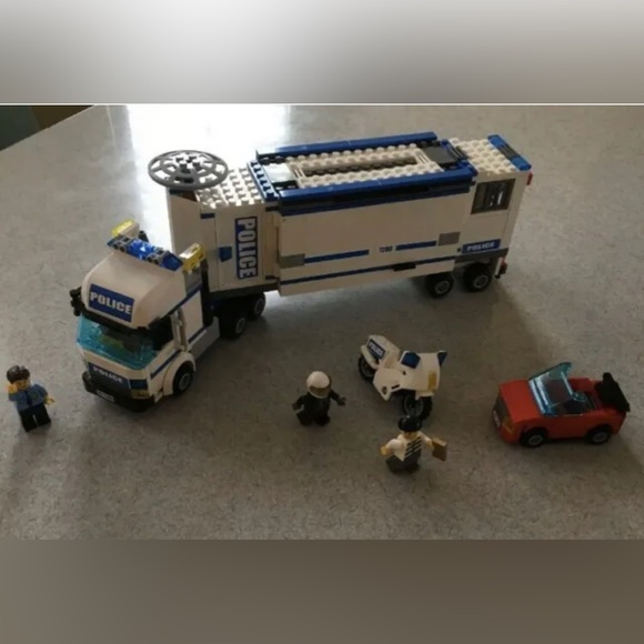 Lego | Toys | Lego City 7288 Mobile Police Unit Set Complete | Poshmark